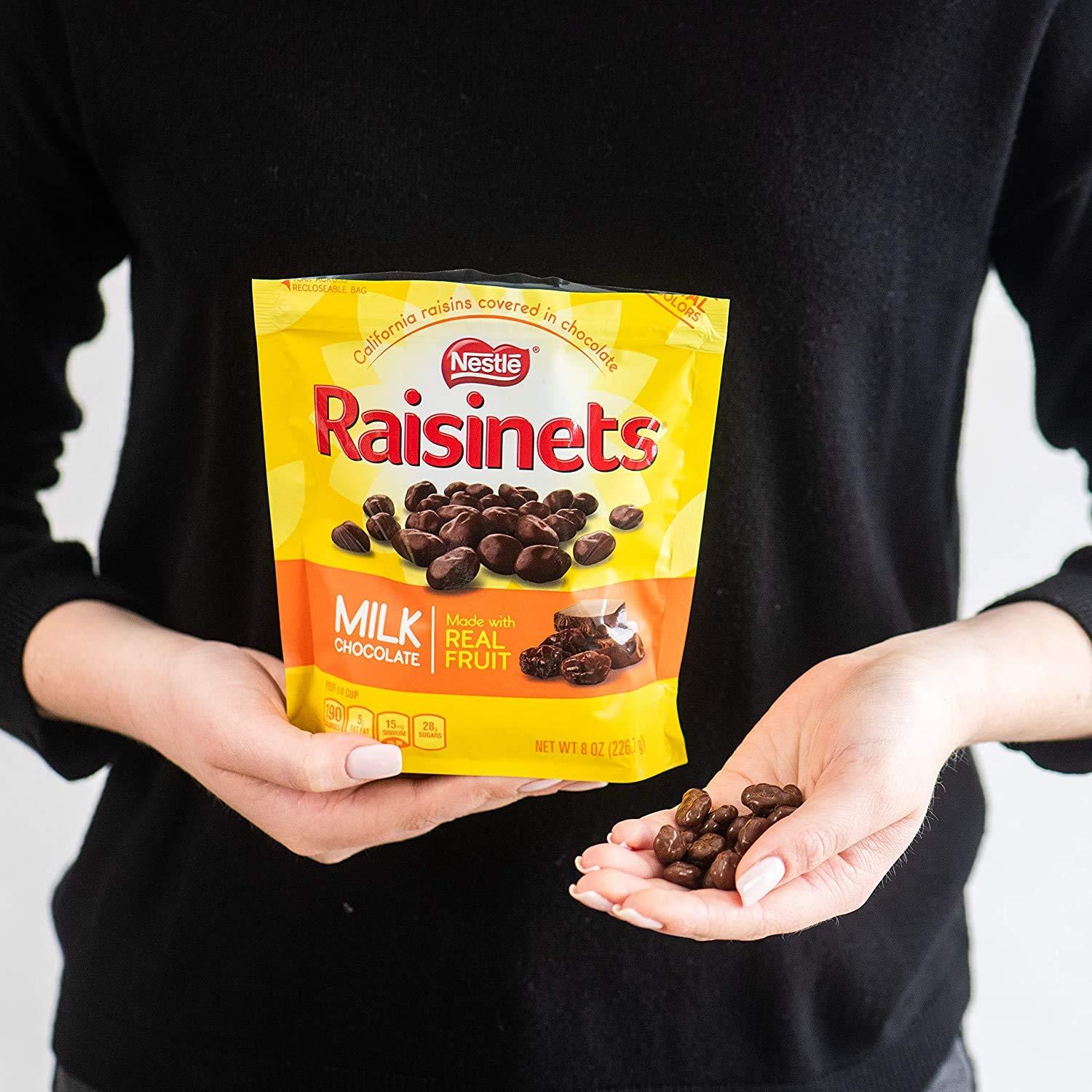 Nestle Raisinets Milk Chocolate Covered California Raisins | Whole Real ...