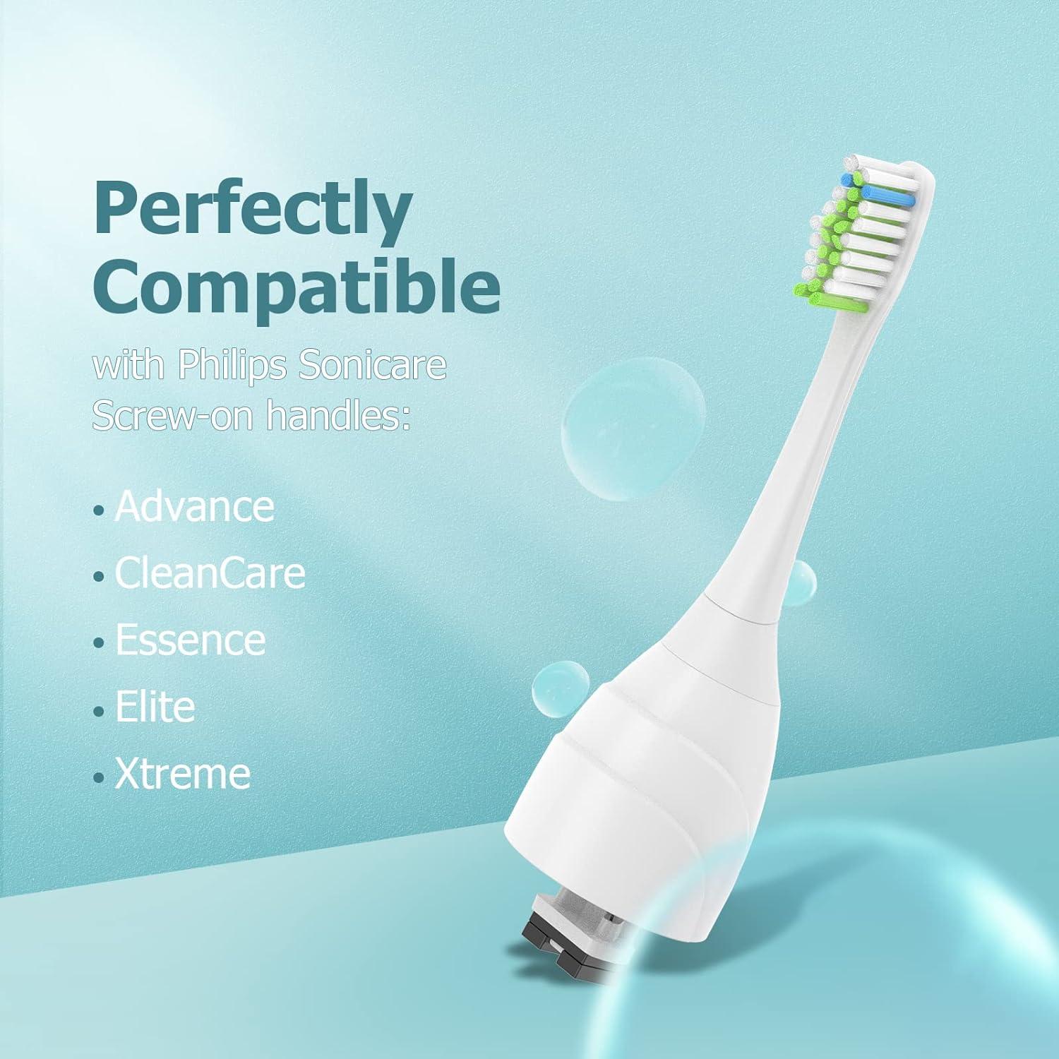 Ultimate Whitening Diamond-Shaped Bristle Toothbrush Heads for Philips ...