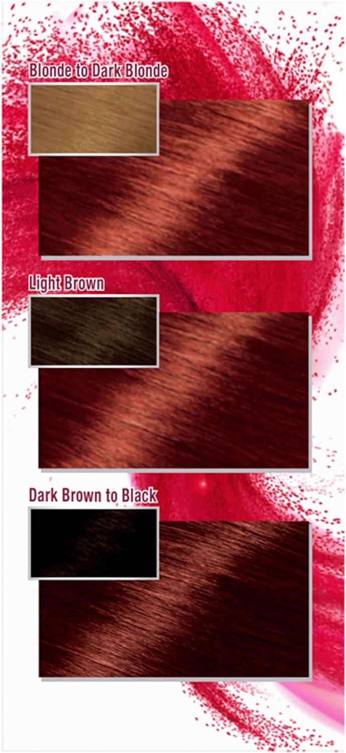 Garnier Color Sensation 6.60 Intense Ruby Red Hair Dye - Permanent ...