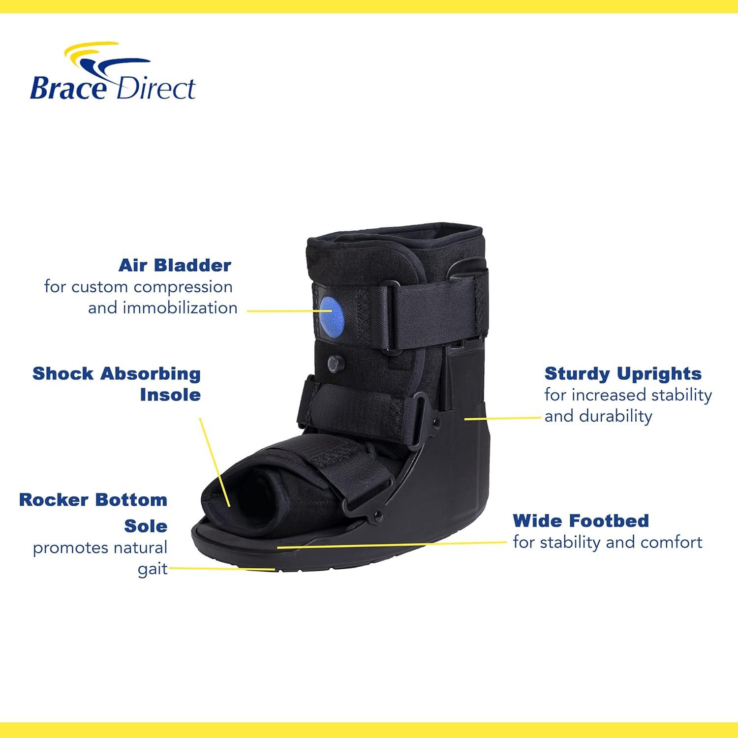 Brace Direct Short Air Walker Cam Fracture Boot - Low Profile ...