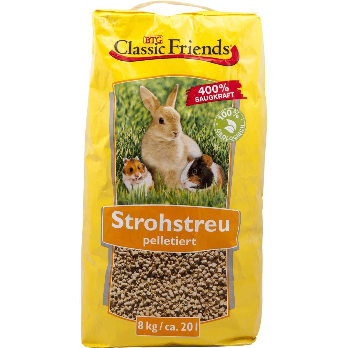 Buy Classic Friends 28373 Straw Litter 20 Liters - Eco-Friendly Pet ...