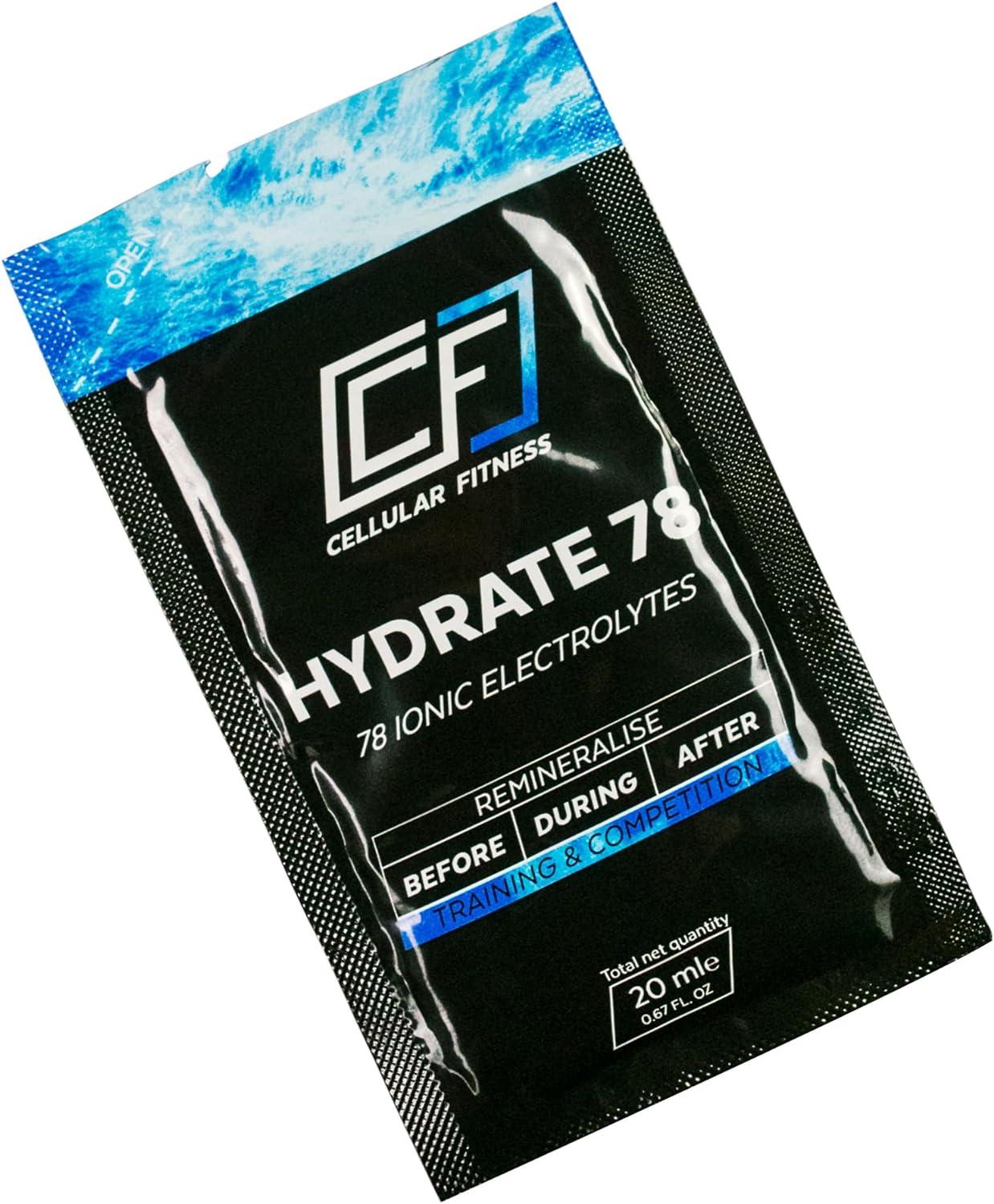 Hydrate 78-30 sachets - 600ml - 100% Natural Electrolyte Hydration ...