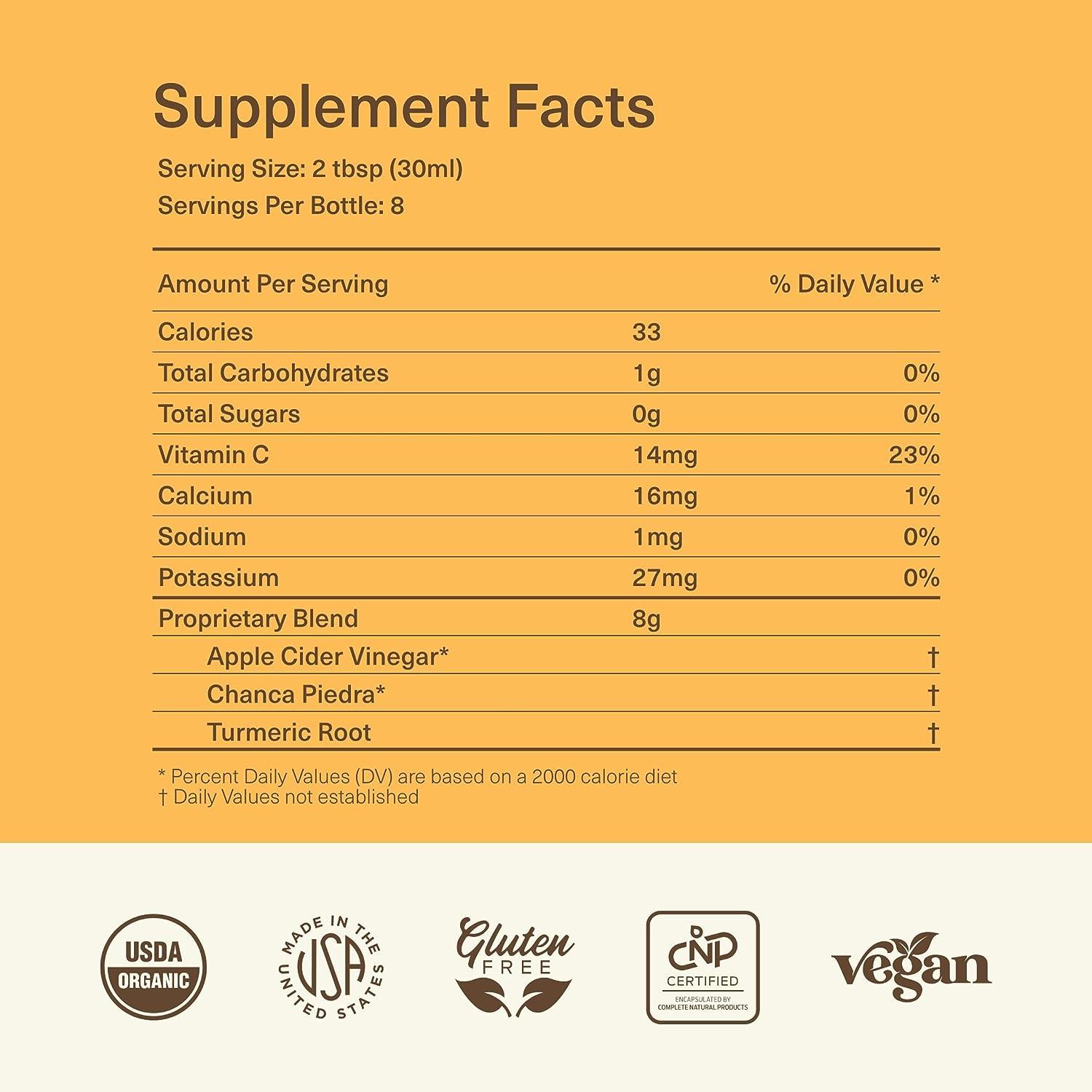 Gallbladder Complete 8oz - Organic Liquid Gallstones Cleanse & Support ...