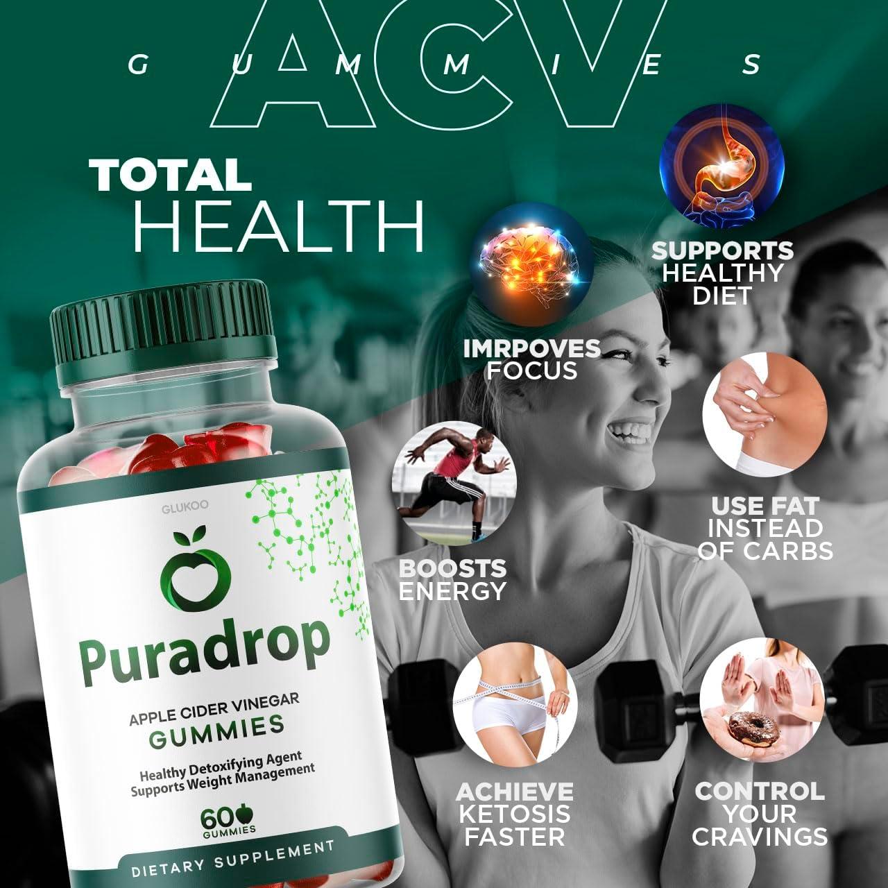 Pura Drop Keto Gummies - Extra Strength Weight Loss Gummies for Women ...