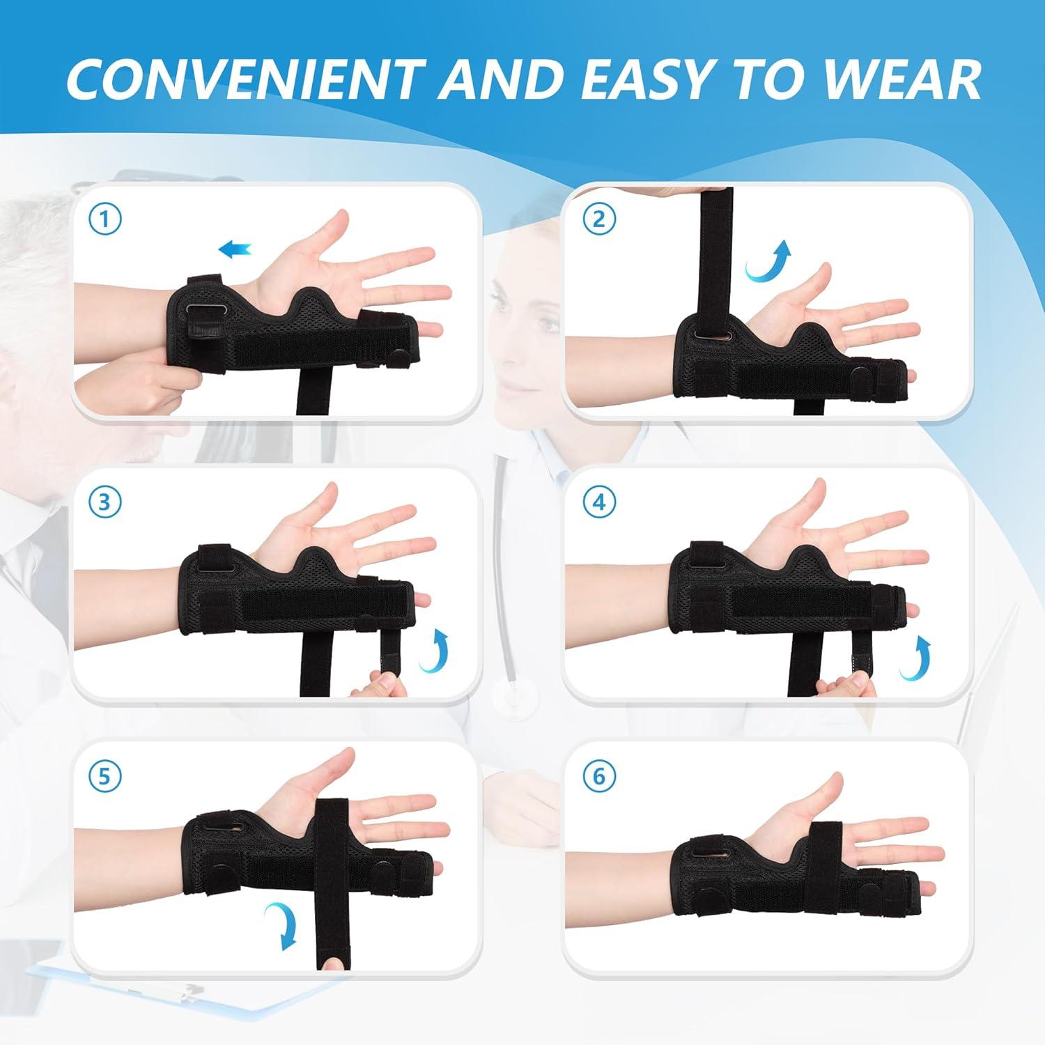 Joingood Finger Track - Small Finger & Wrist Rail for Broken Fingers ...