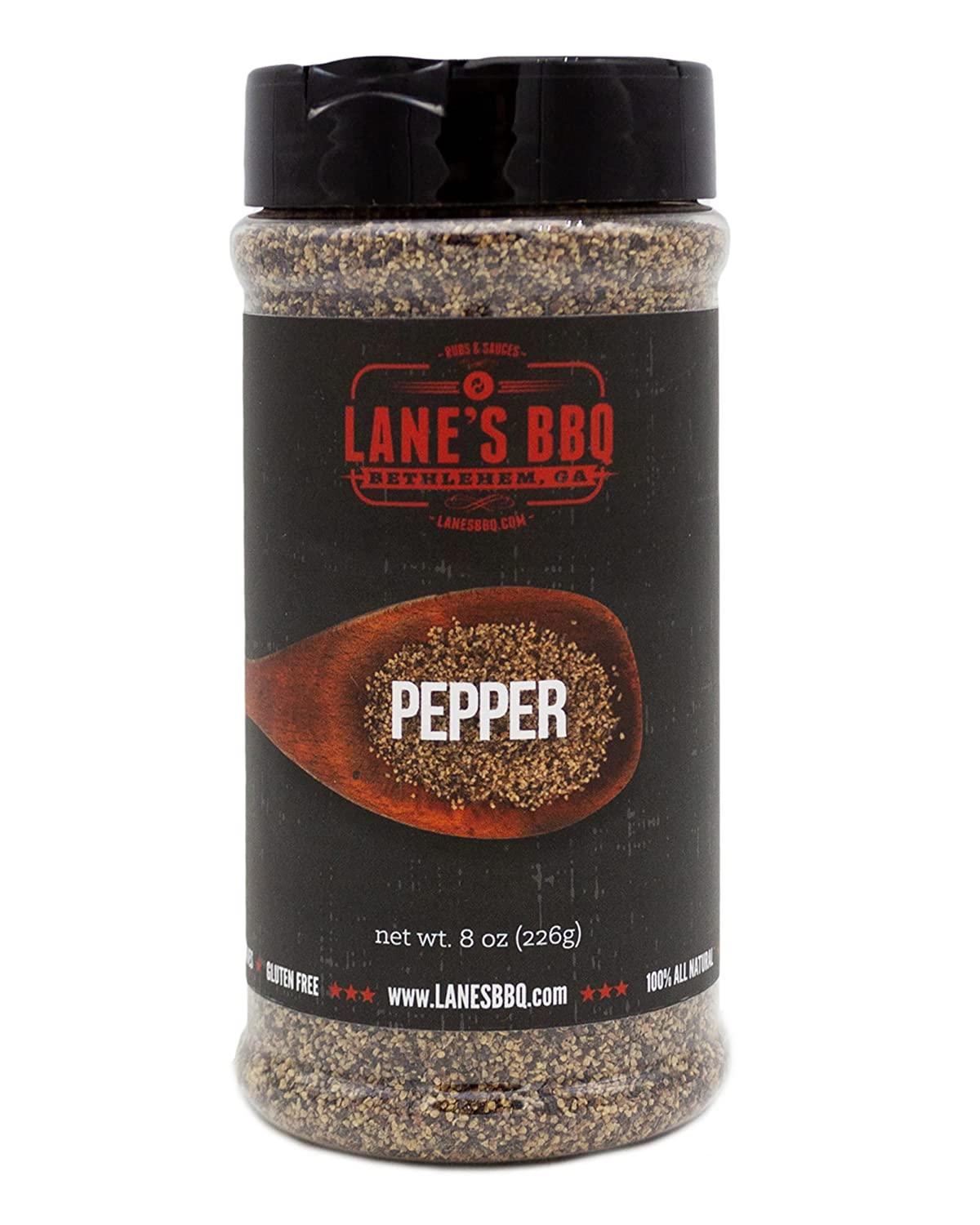Lane's 16 Mesh Ground Black Pepper - Premium Butcher's Cut Coarse ...