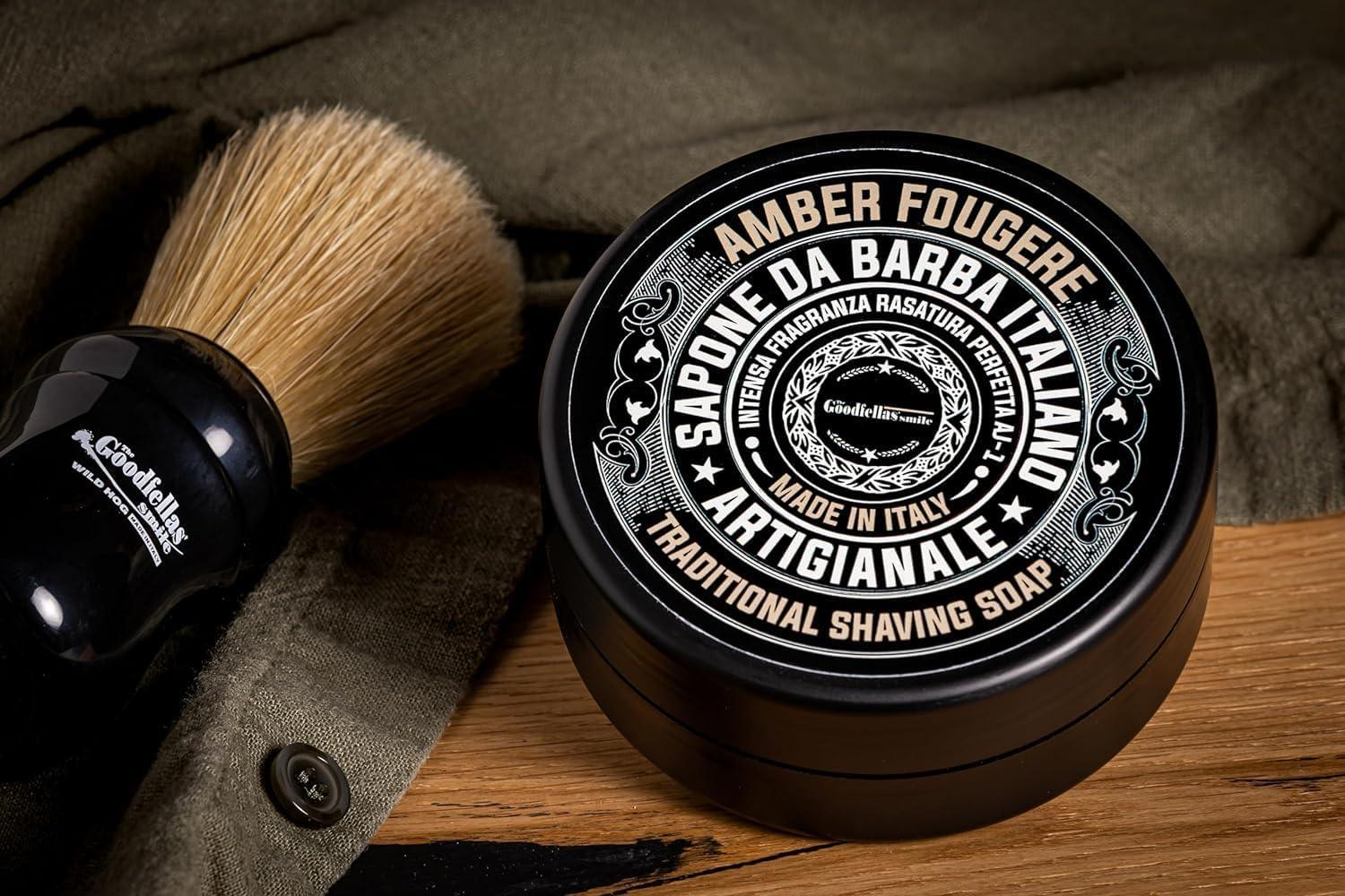 THE GOODFELLAS SMILE Loop Traditional Shaving Soap - Made in Italy 100g ...