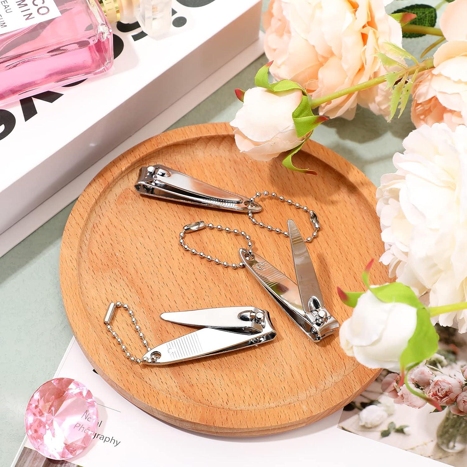 144 Pieces Nail Clippers Set Stainless Steel Metal Nail Cutter ...