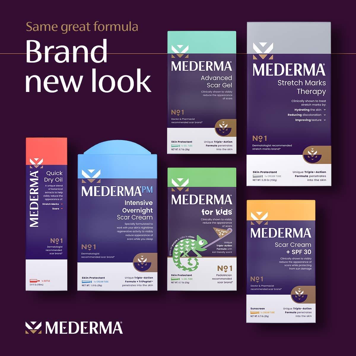 Mederma PM Intensive Overnight Scar Cream - Works with Skin's Nighttime ...
