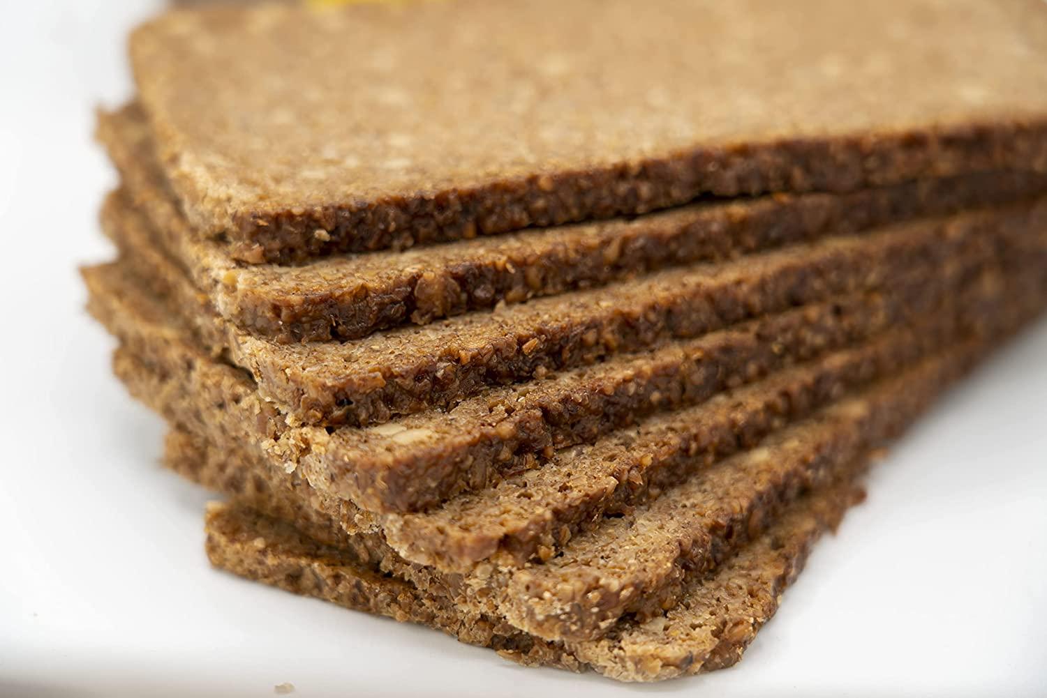 Gourmanity Whole Rye Sunflower Seed Bread 1.1lb - Pack of 2 | Wheat ...