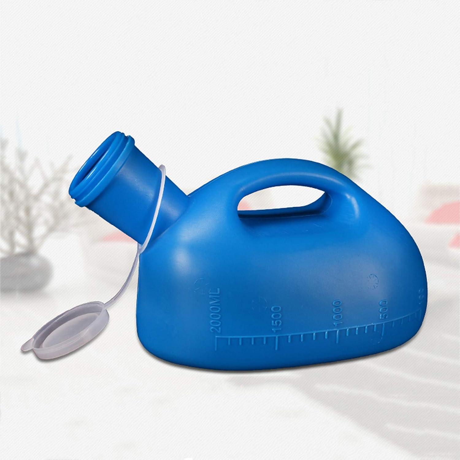 Male Urinal Bottle 2000ML Male Urinal Portable Mens Potty Travel Toilet ...