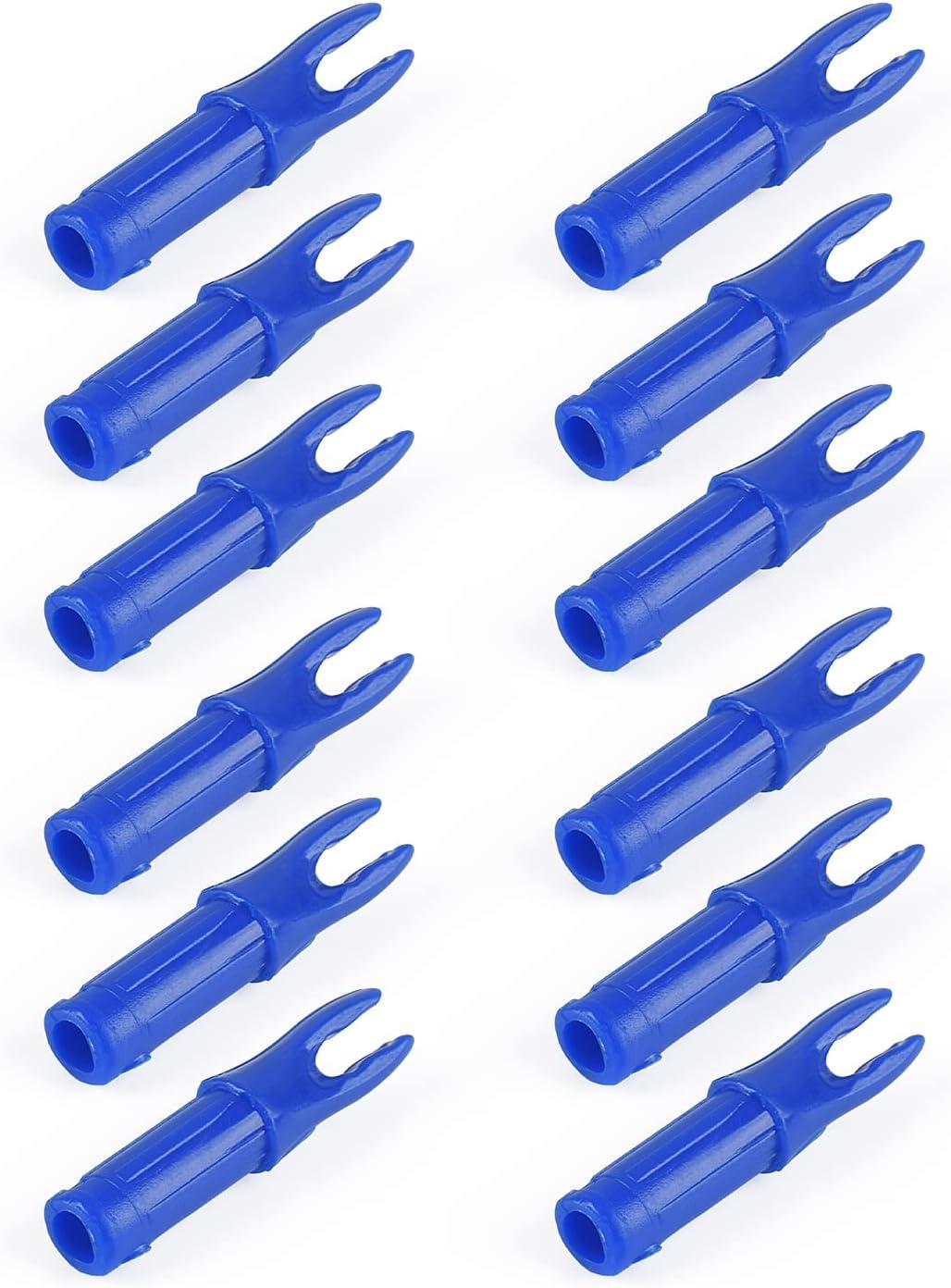 Yls 30Pcs Archery Arrow Nocks - 0.246 Inserts for 6.20mm Carbon Arrows ...