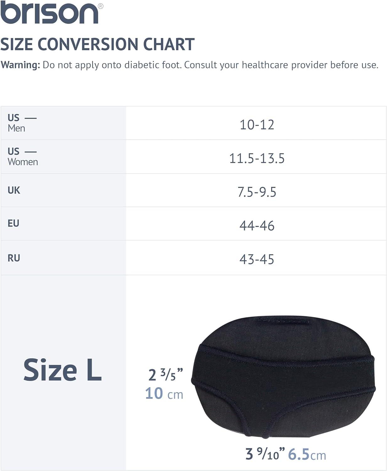 Brison Metatarsal Pads - Ball of Foot Cushion for Metatarsalgia Pain ...