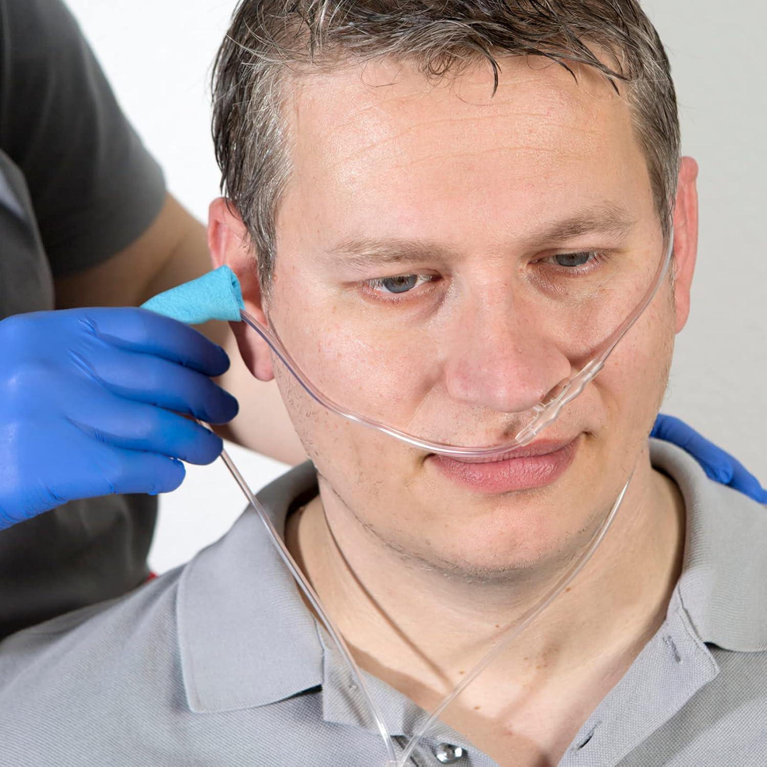 Healvian 4 Pack Nasal Cannula Ear Cushions Nasal Oxygen Covers Oxygen ...