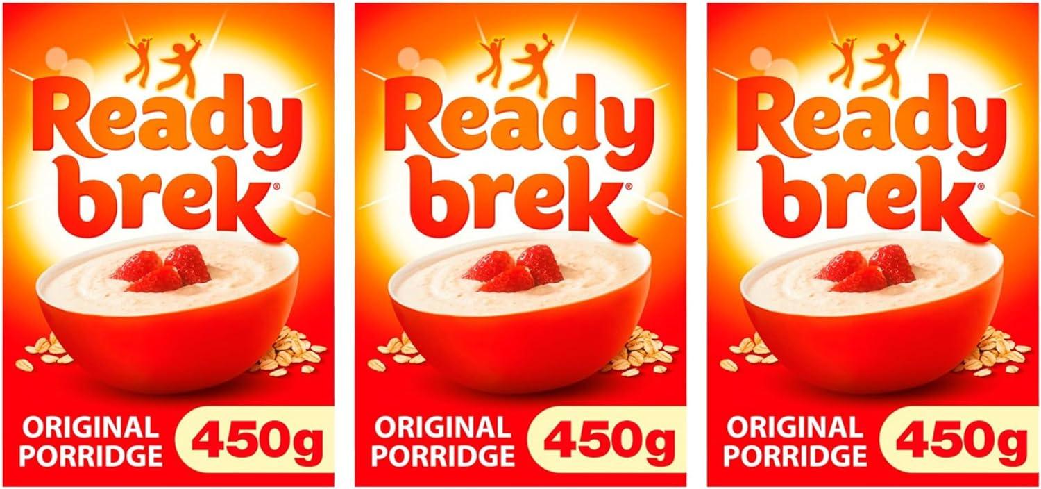 Breakfast Oats Bundle with Ready Brek Original Smooth Porridge Oats ...