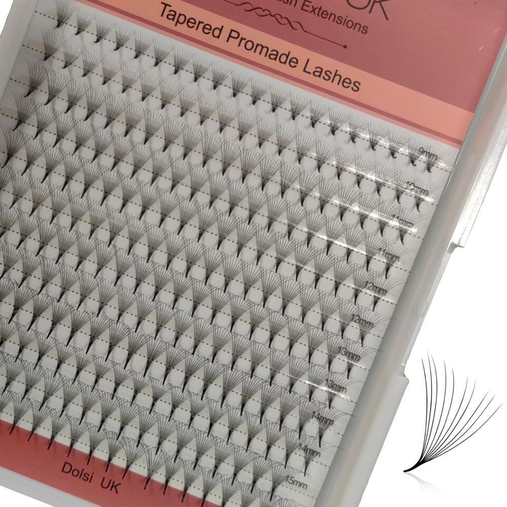Promade Individual False Lashes Cluster Lashes DIY lash extensions Thin ...