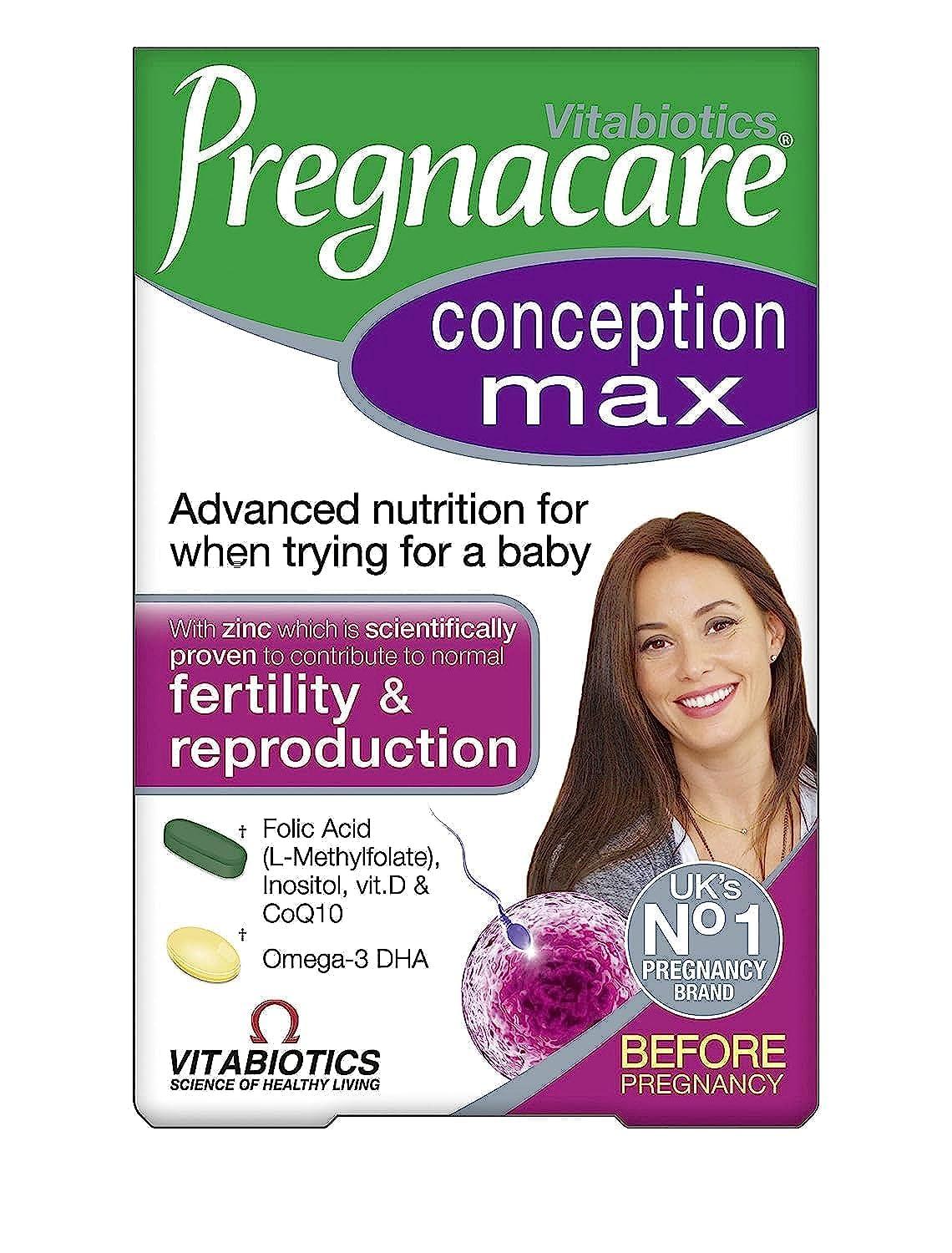 Pregnacare Conception Max Tablets/Capsules by Vitabiotics - Expertly ...