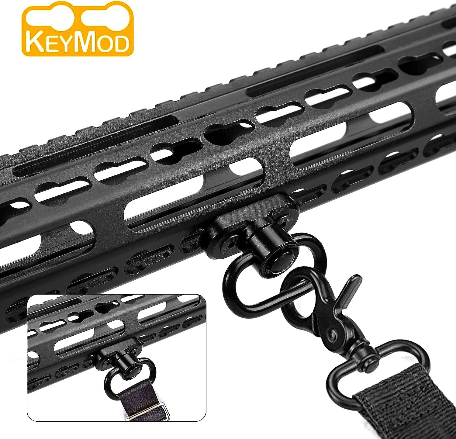 FENTUK Keymod 2 Point Sling Swivels - 2 Pack Quick Detach Mounts for ...
