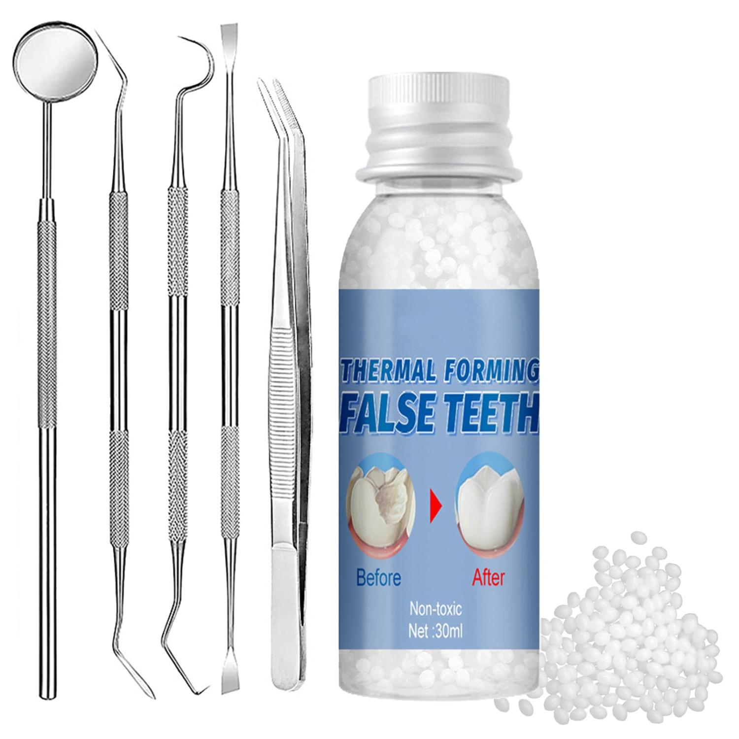 Tooth Filling Kit Temporary Tooth Filling Kits with 5 Tooth Tools ...