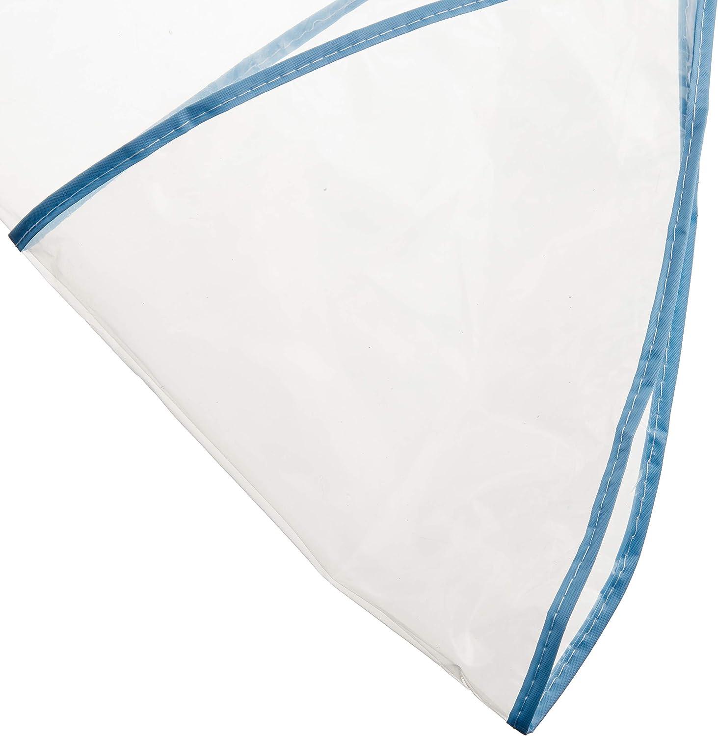 Juvale 12-Pack Clear Waterproof Rain Bonnet Hat with Visor ...