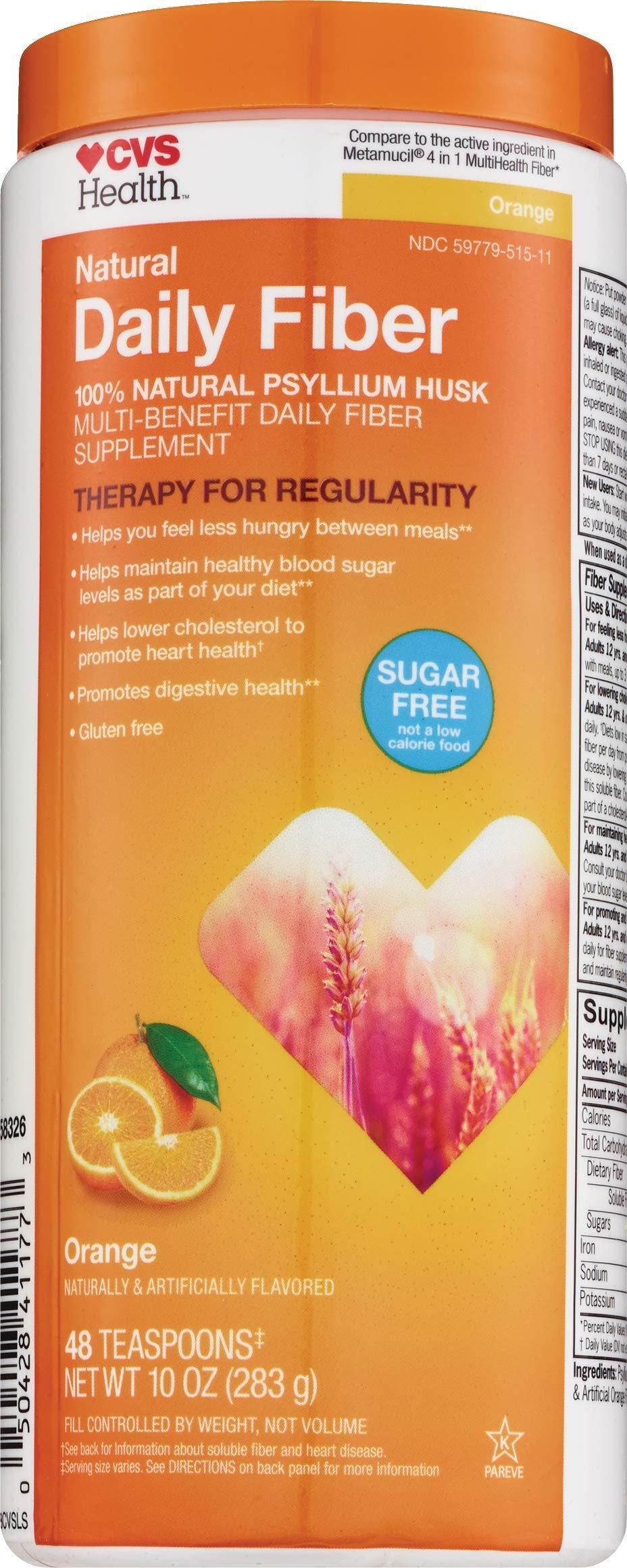 Meta Title: CVS Health Natural Daily Fiber | Smooth Dissolving Formula ...