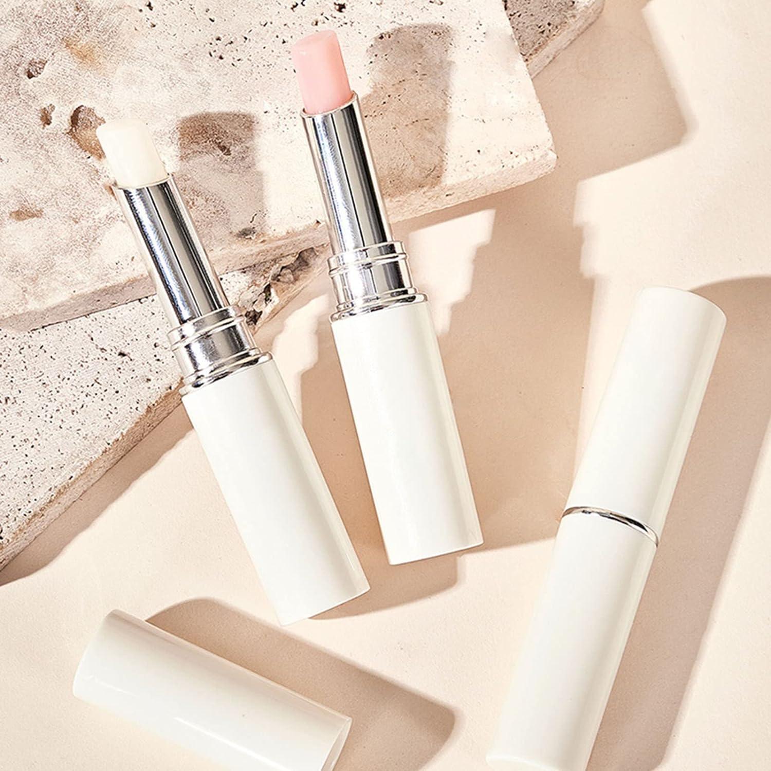 Xiahium 28 Lip Gloss Set 2023 | Small White Tube Bonshirin Lip Plaster ...