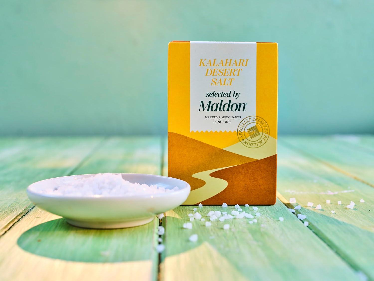Maldon's Kalahari Desert Salt - Naturally Coarse Salt Harvested by ...