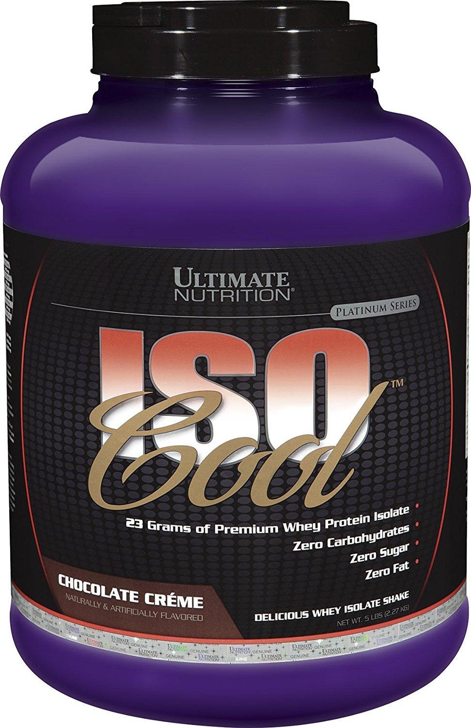 Ultimate Nutrition ISO Cool Whey Isolate Protein Powder - Keto-Friendly ...