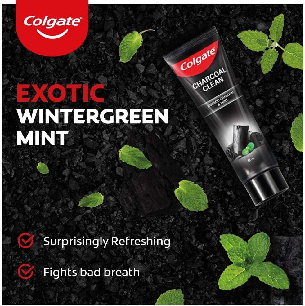 Colgate Charcoal Clean Toothpaste - Bamboo Charcoal and Mint 120g | Buy ...