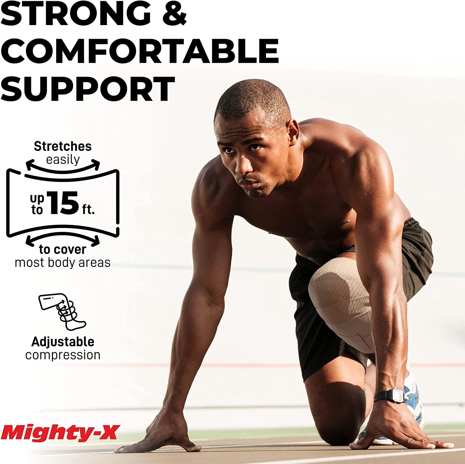 Premium Elastic Bandage Wrap with Self-Closures - 6 pk (2x2, 2x3, 2x4 ...