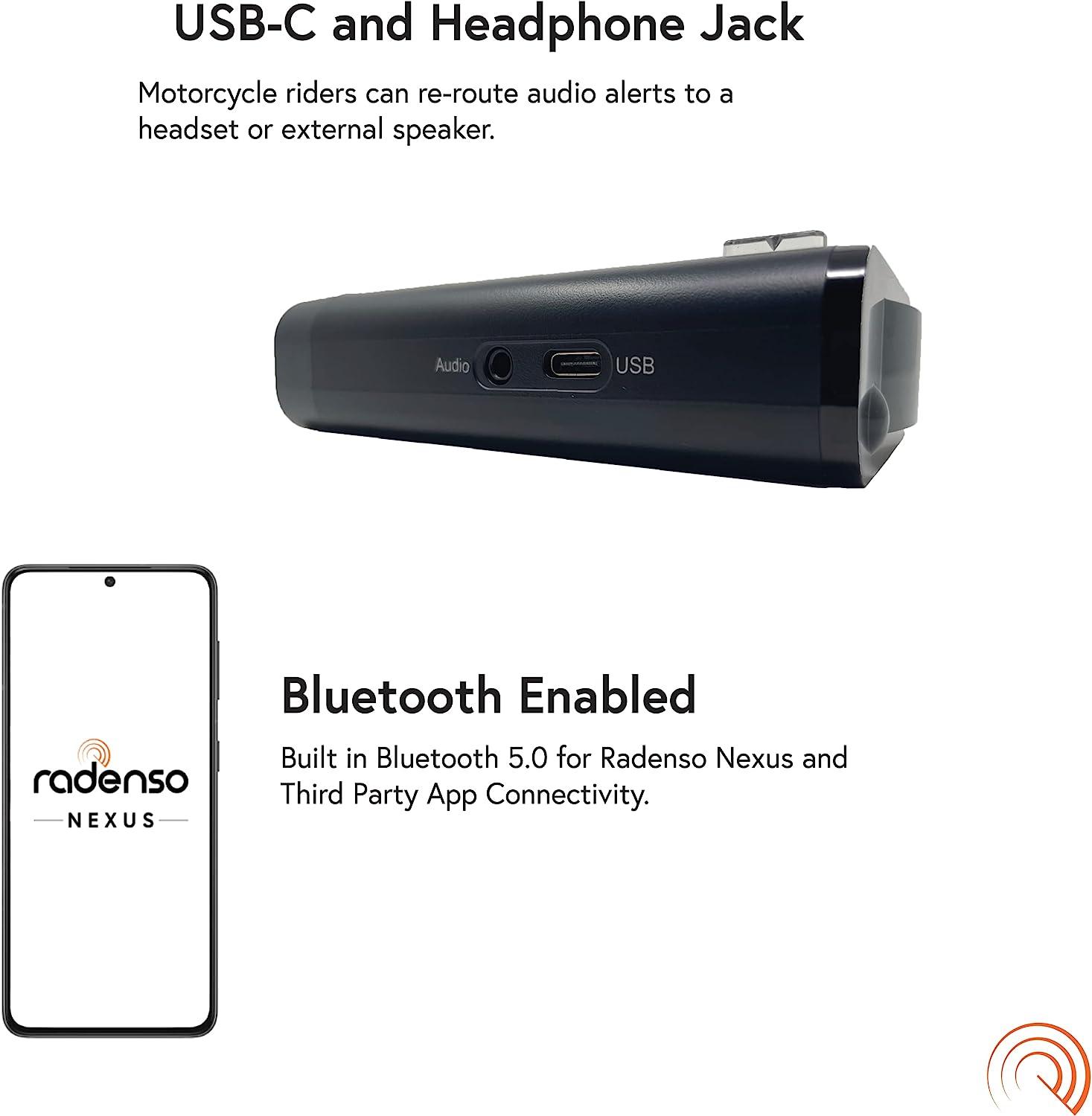 Radenso DS1 Driver Assist Device | Magnet Mount, Bluetooth, Color OLED ...