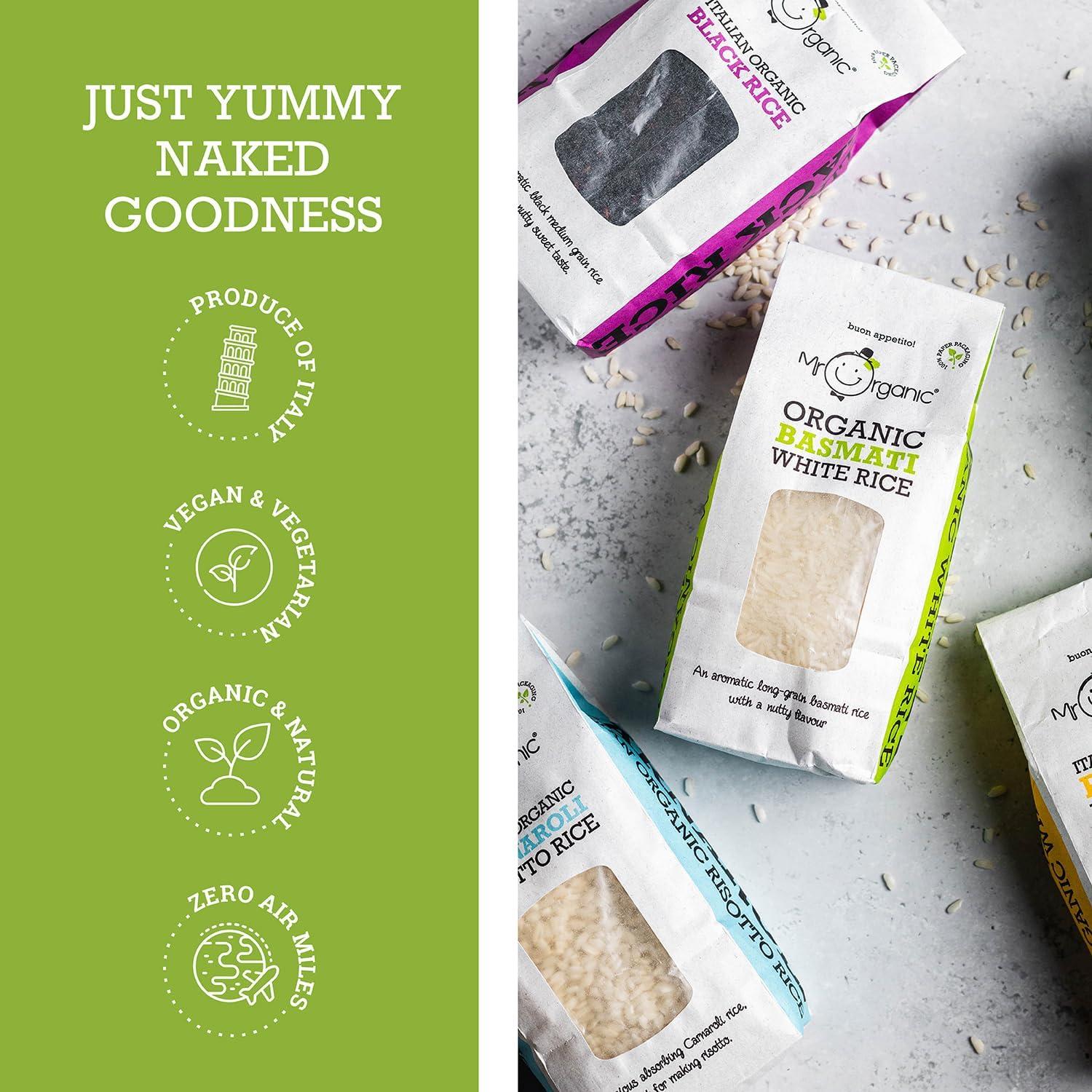 Mr Organic Indian Organic Indica Brown Rice 500g - Premium Quality ...