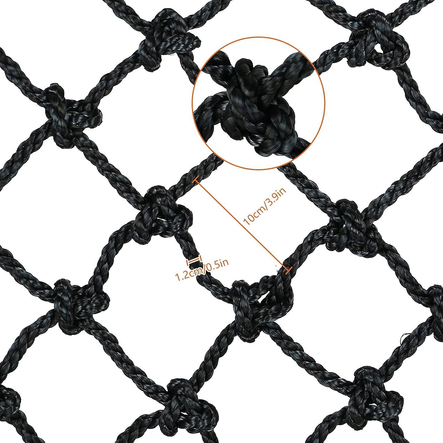 TWSOUL Climbing Cargo Net 3.3FT*6.6FT - Rope Ladder for Kids & Adults ...