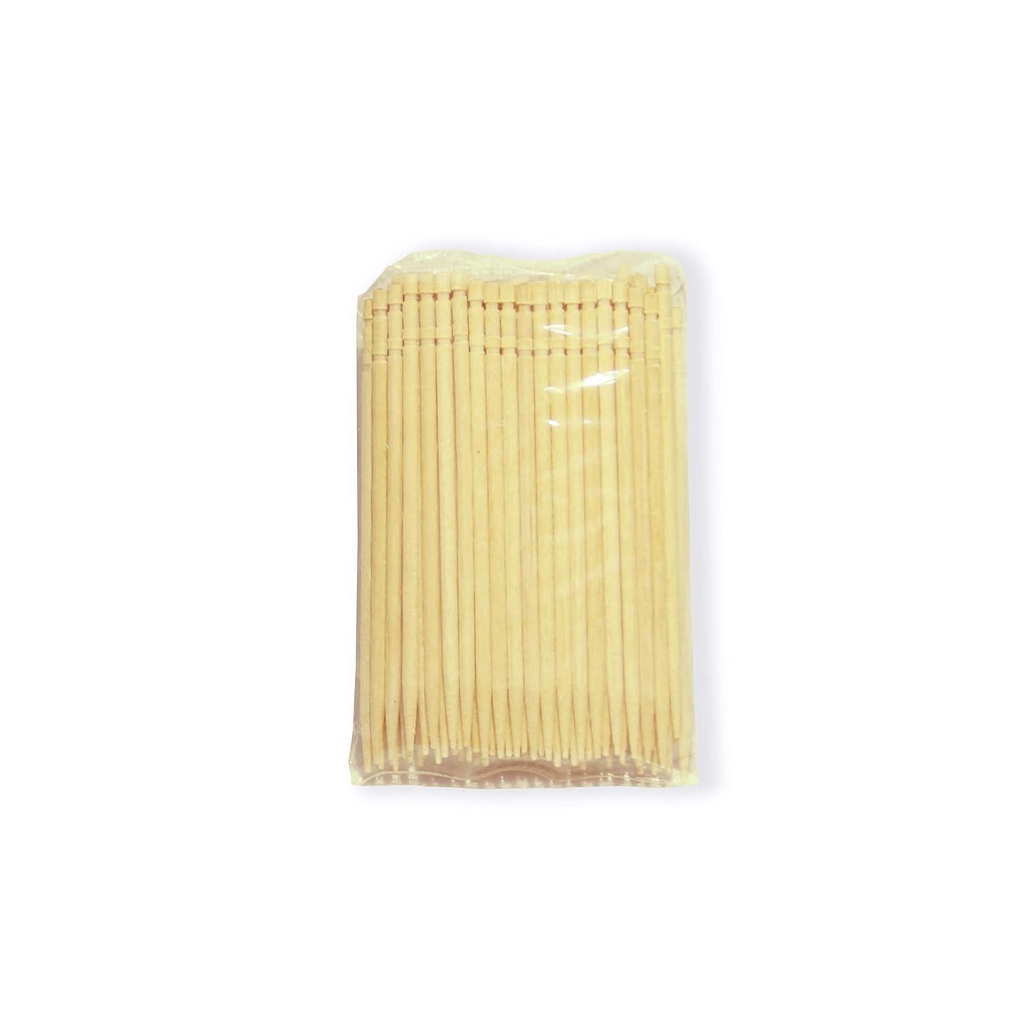 200 Natural Cinnamon Wood Toothpicks - Flavorful Dental Sticks for Oral ...