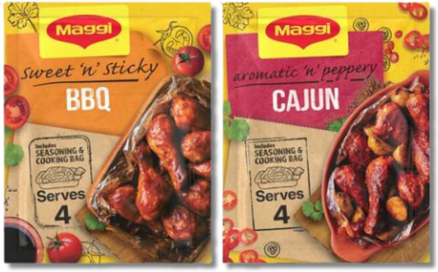 Maggi So Juicy Mix Bundle of 6 - BBQ, Butter, Garlic, Mexican, Mixed ...