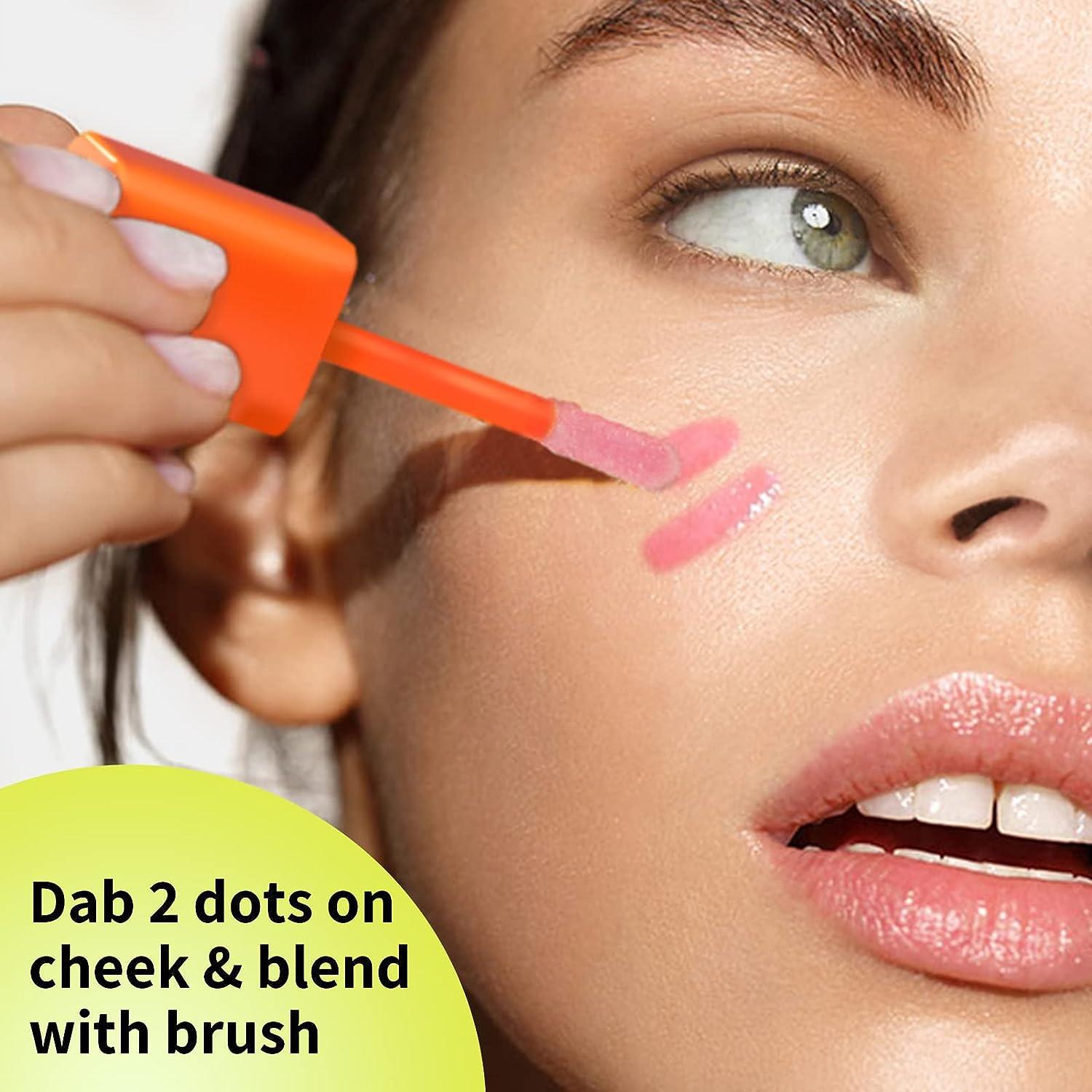 Cilrofelr Green Color Changing Liquid Blush Oil - Dewy & Natural Flush ...