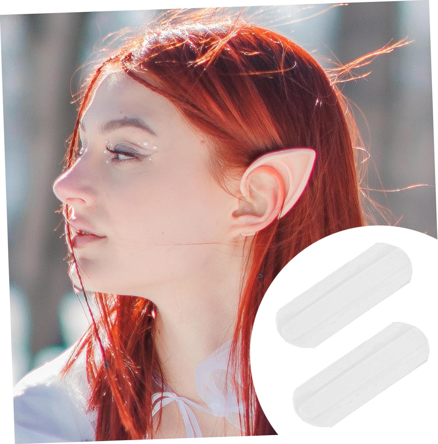 30pcs Elf Ear Stickers - White Cosmetic Ear Corrector Tape for Vertical ...