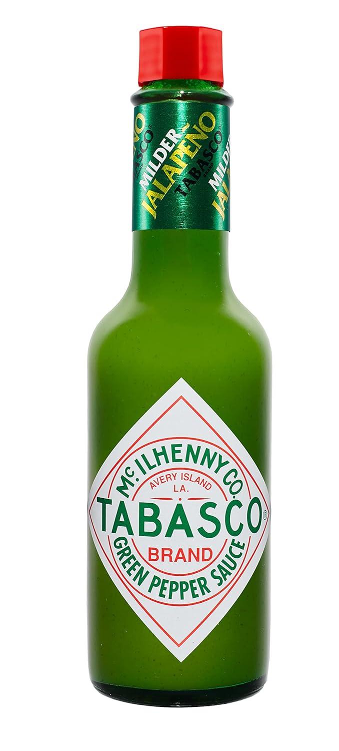 Buy Tabasco Green Pepper Sauce 150ml - Mild Jalape o Chili Sauce for ...