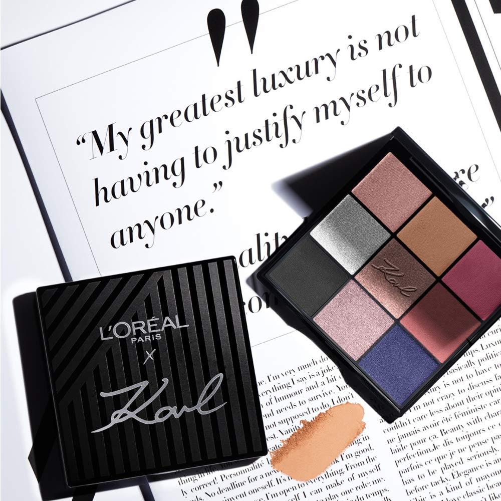 L'Or al Paris Karl Lagerfeld Eyeshadow Palette 01 - Buy Online Worldwide | Fast International ...