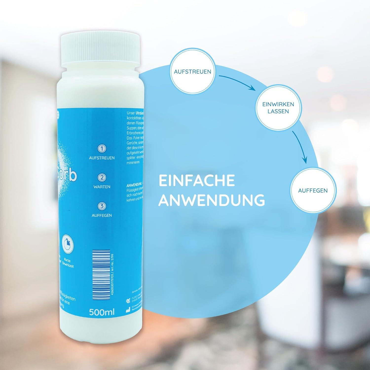 Ultrasorb Granulat 500ml - Superabsorber Powder for Vomit Urine Feces ...