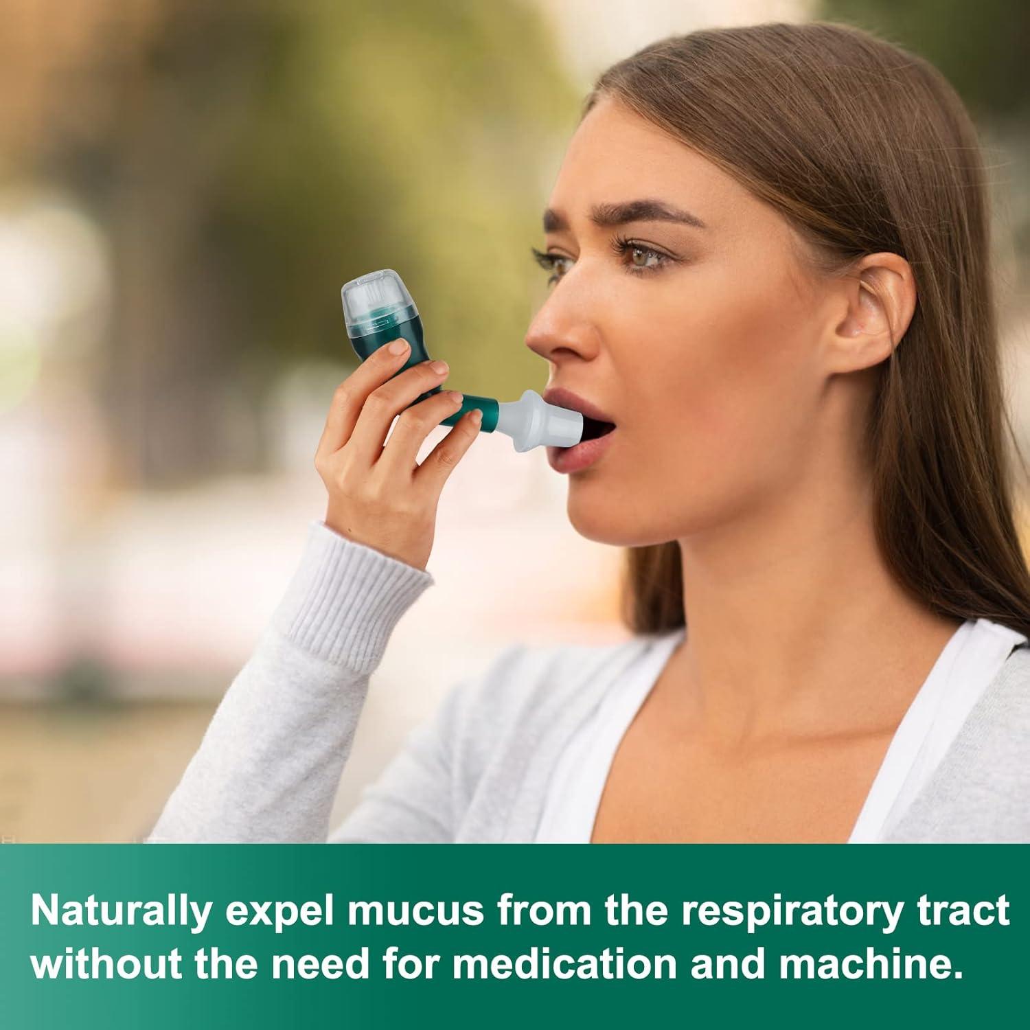 Portable Breathing Exercise Device for Lung Health - Expiratory Trainer ...