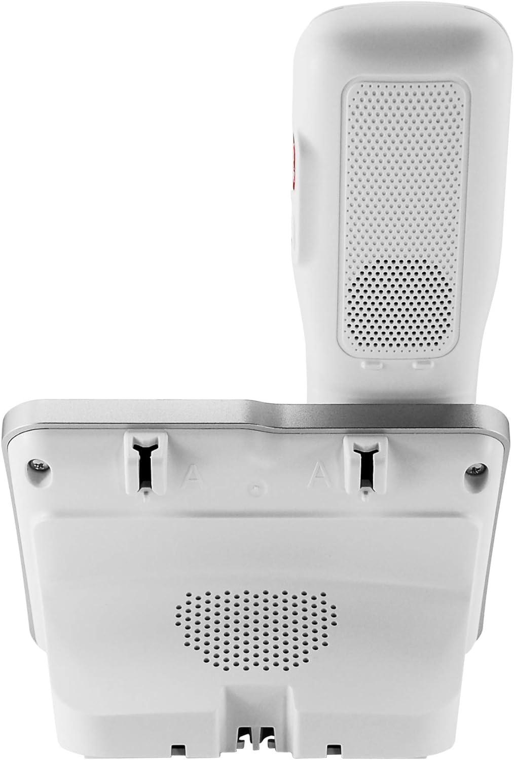 Geemarc Amplidect 595 Photo Twin Cordless Home Phone Set for Seniors - SOS Function, Large ...