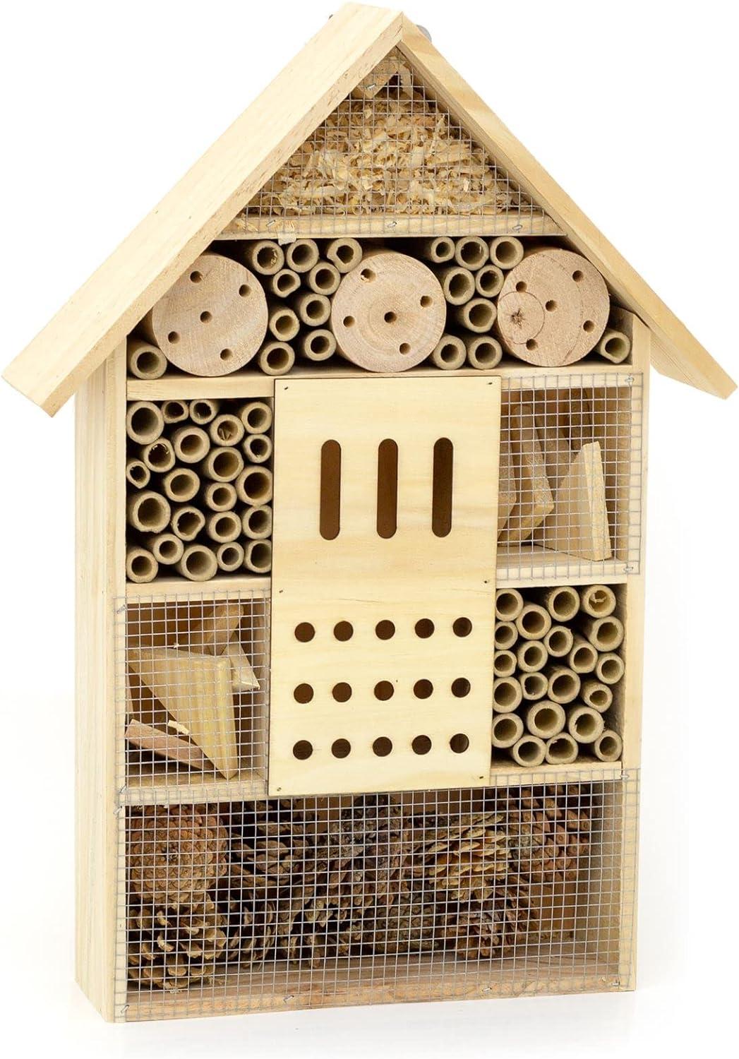 Extra Large Wooden Insect Hotel Wooden Insect House | Garden Bug Bee ...