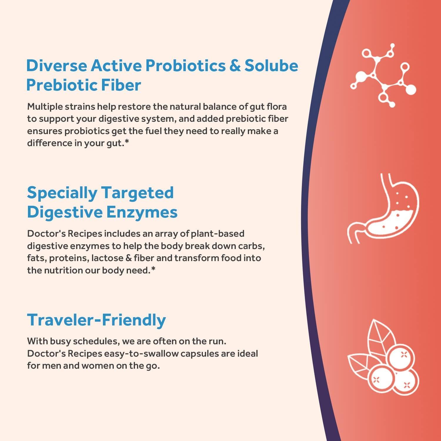 200 Billion CFU Probiotics for Women and Men | 36 Strains with ...