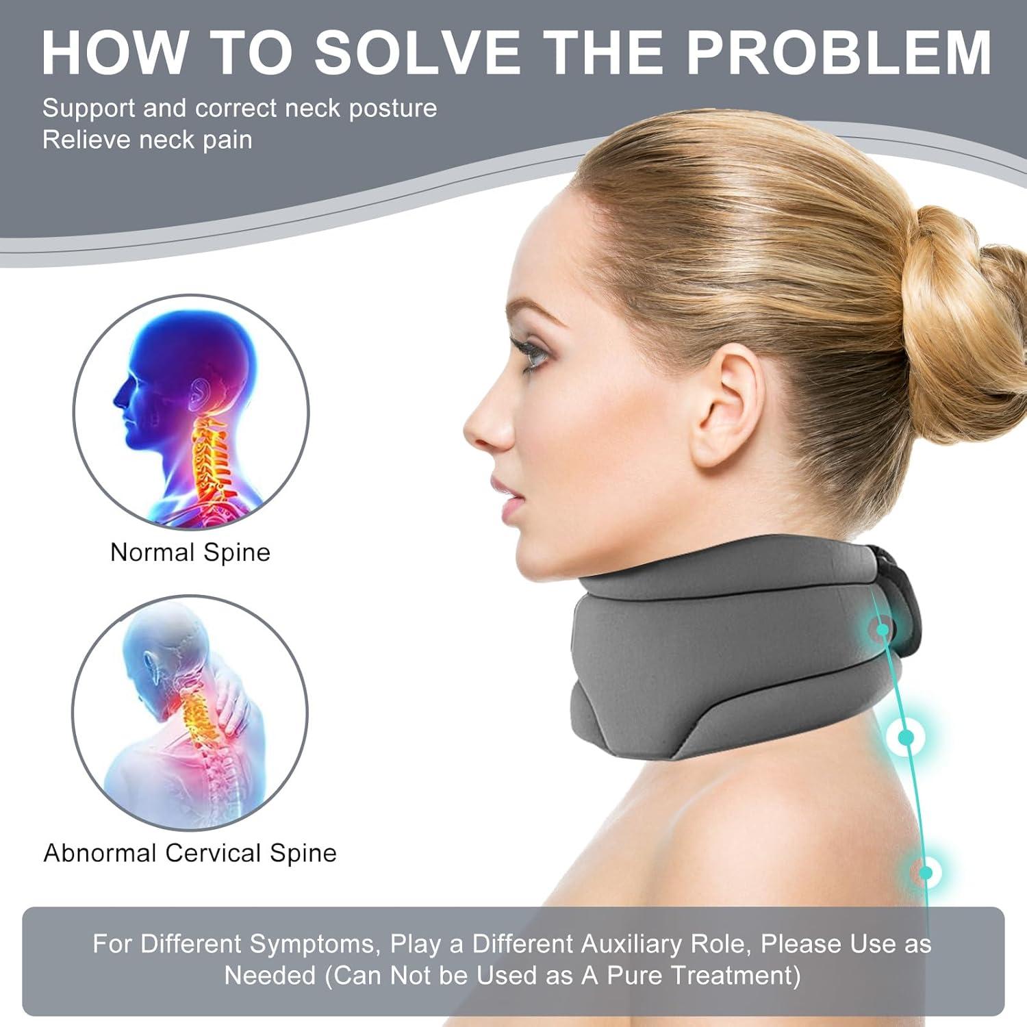 Neck Support for Snoring & Pain Relief | Cervicorrect Neck Extensor ...