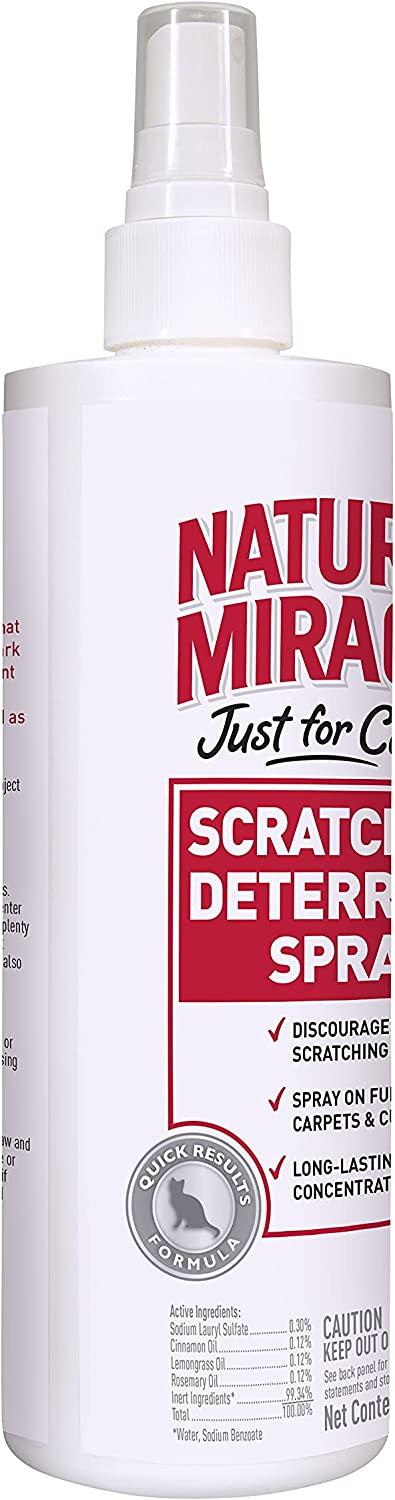 Nature's Miracle Just for Cats No Scratch Deter Spray 8oz - Cat Scratch ...