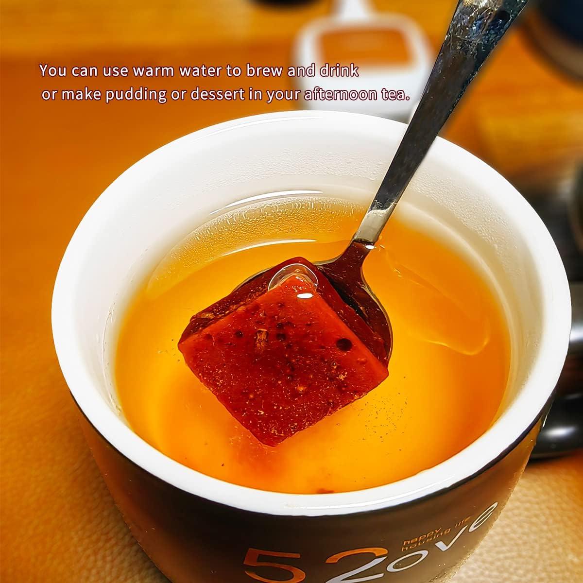 Sugarcane Brown Sugar Cubes - 8oz/227g (Light & Dark Brown) for Tea ...