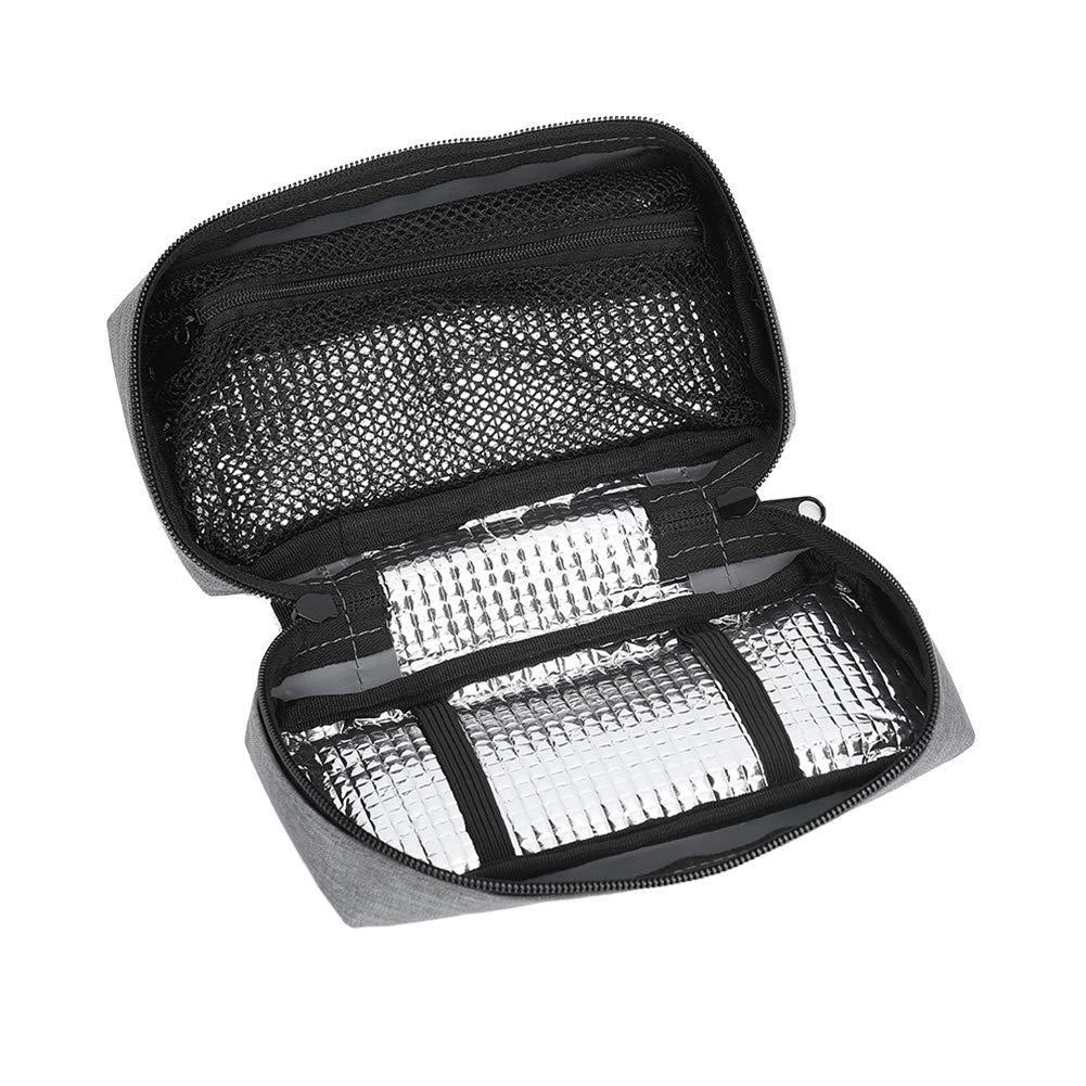 Mavis Laven Portable Insulin Cooler Protector Bag - Gray | Insulation ...