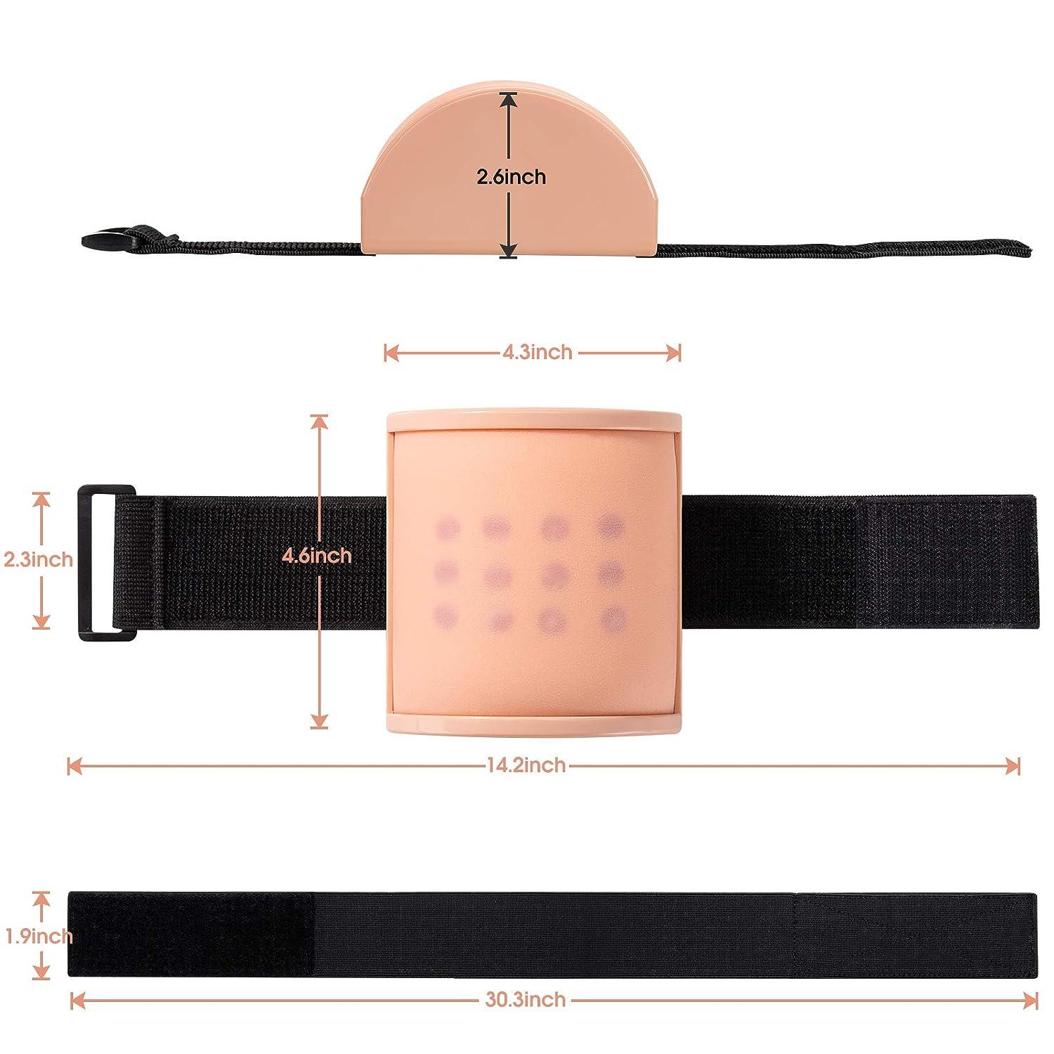 Ultrassist IM ID SQ Injection Practice Pad - 3-in-1 Injection Training ...