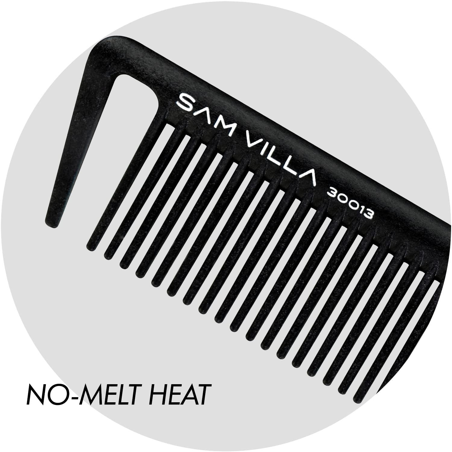 Sam Villa Signature Series Long Cutting Comb - Black | Buy Now with ...